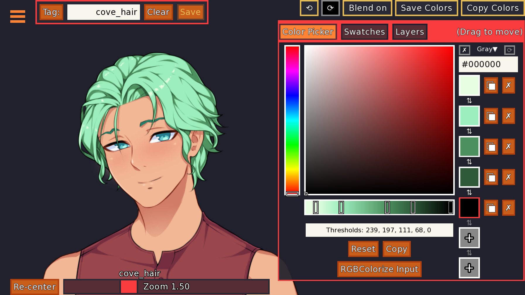 How to Colorize Images in Ren'Py - Feniks Development