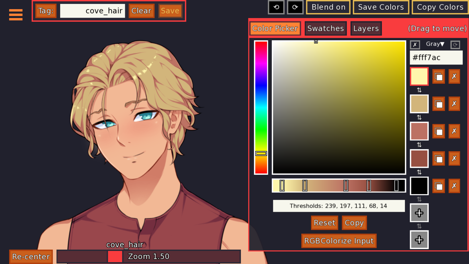 How to Colorize Images in Ren'Py - Feniks Development