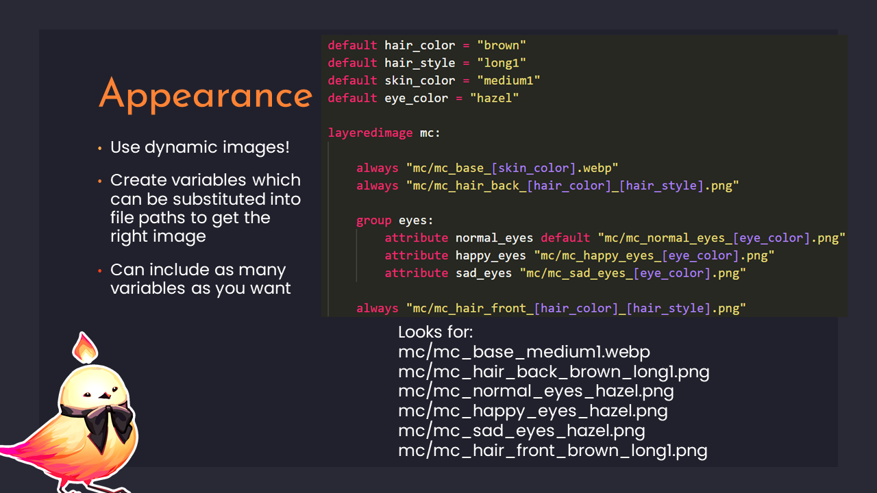 Character Customization 101 Talk - Feniks Development
